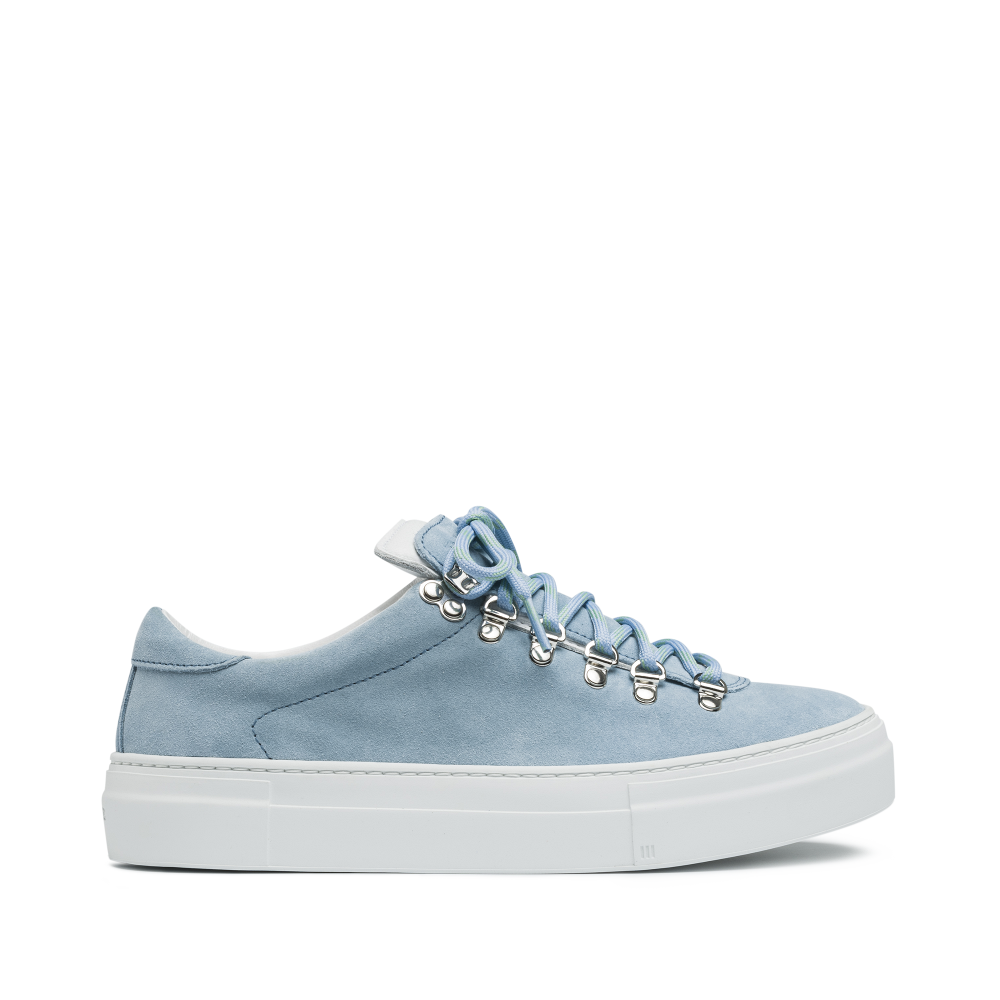 Diemme Footwear - Marostica Low Platform Powder Blue Suede W